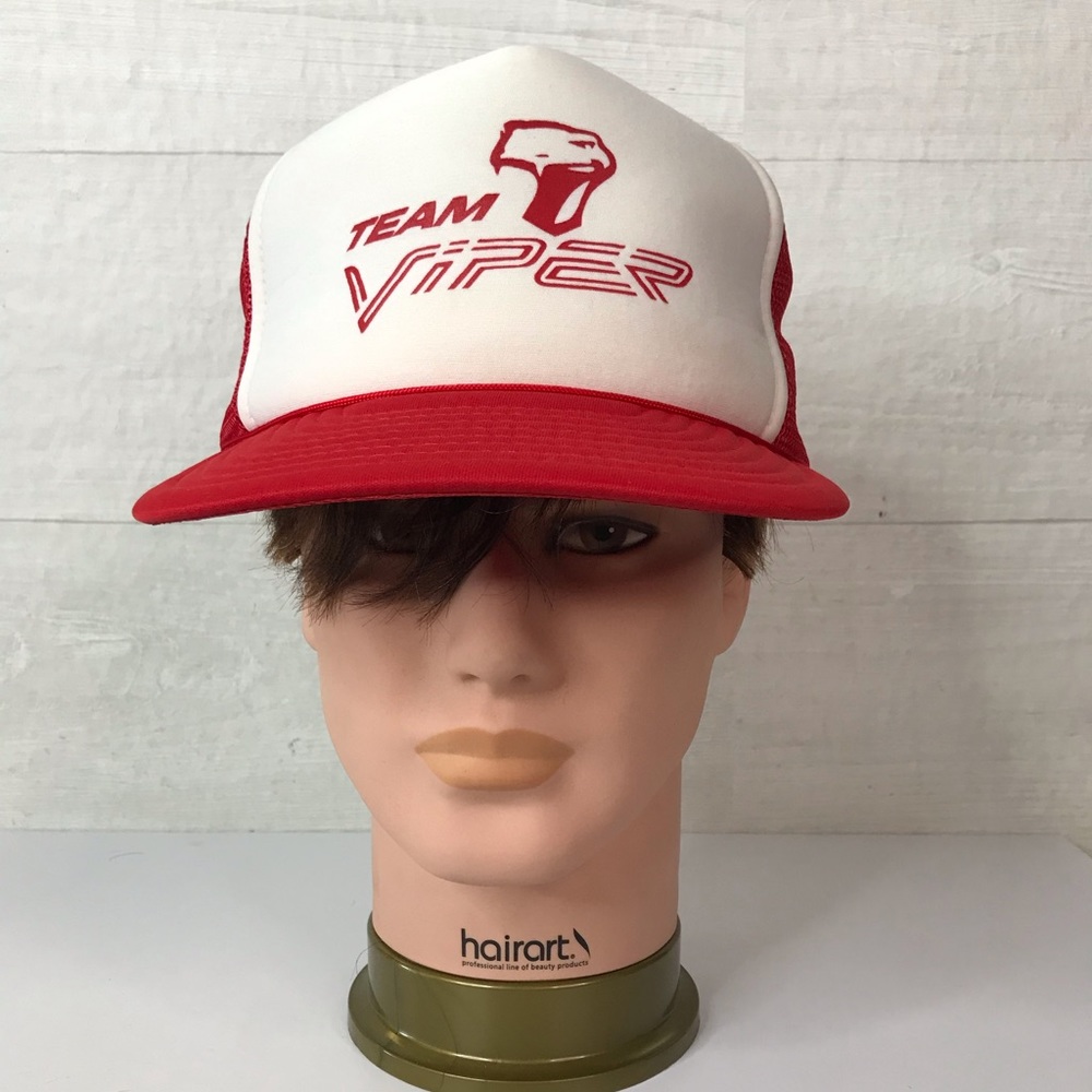 Vintage Team Viper Trucker Hat - Gem